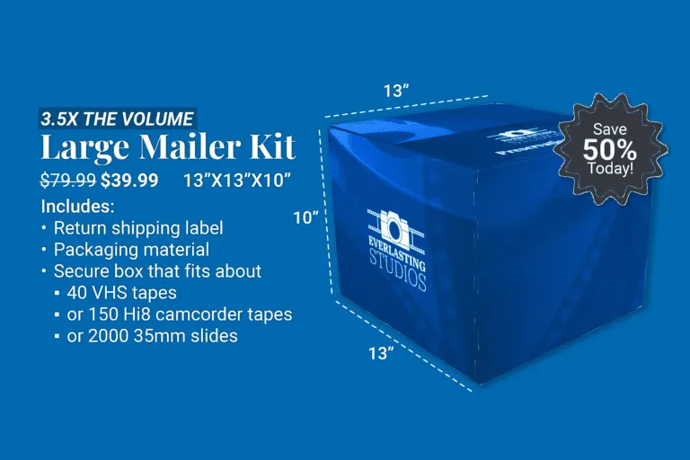 Canada-Wide Digitizing | Mailer Kits for Easy Shipping